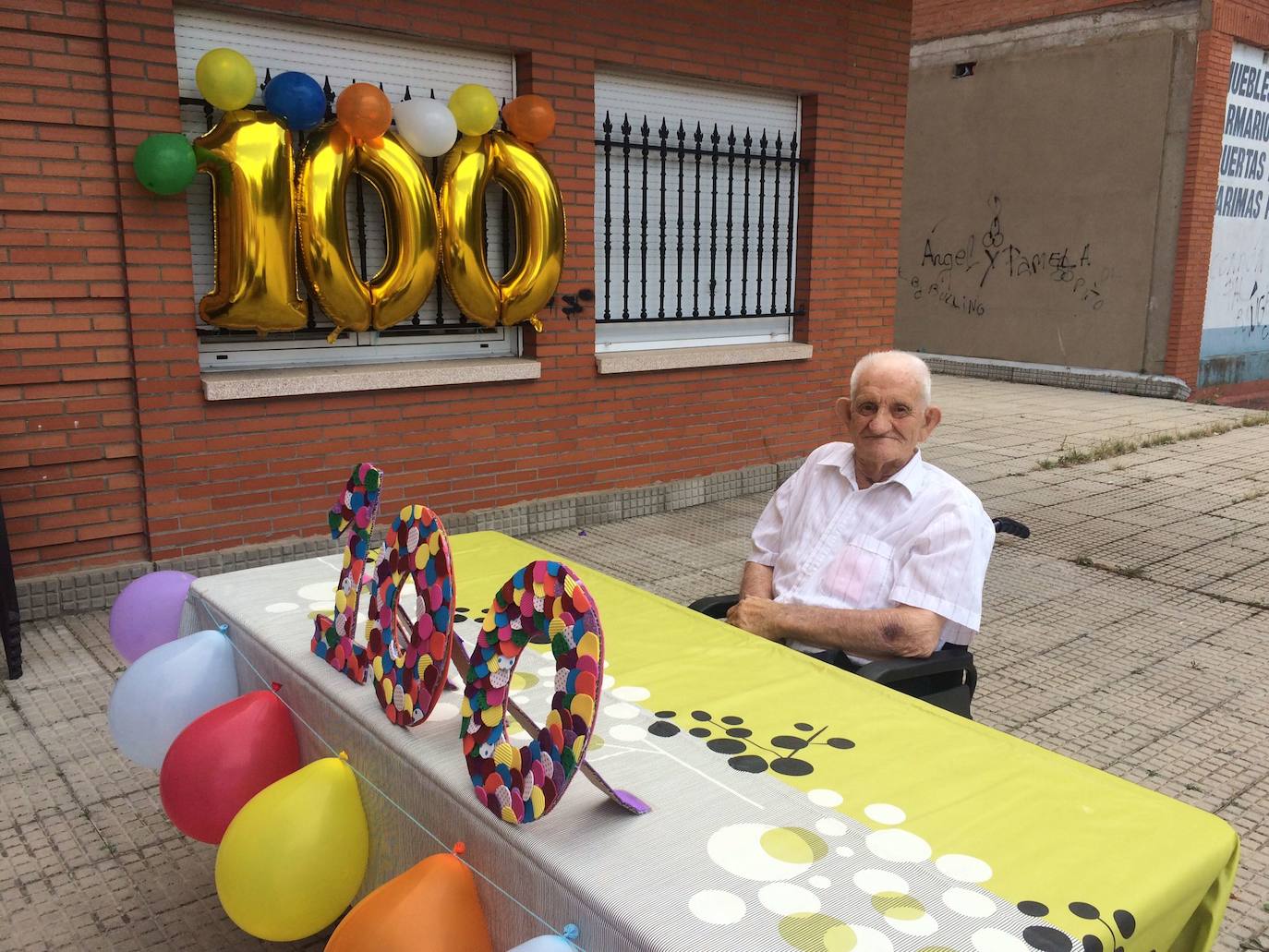 Aureliano González, el hombre centenario del Torío que hasta sus 91 ...
